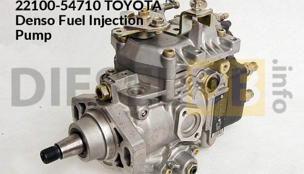 096000-5722 – 22100-54710 TOYOTA Denso Fuel Injection Pump ‹ DieselDB